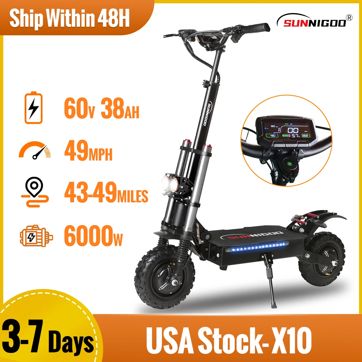 Off-Road-Electric-Scooter-Dual-Hub-6000w-Escooter-Foldable-Electric ...