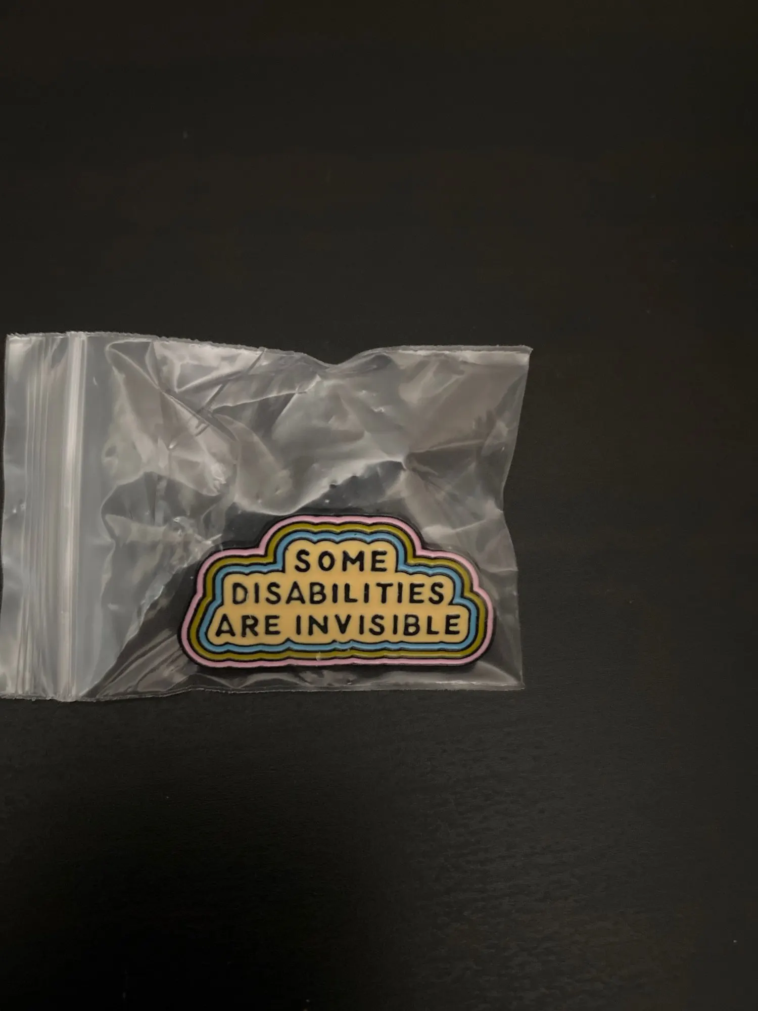 Some Disabilities Are Invisible Pin – Badgie