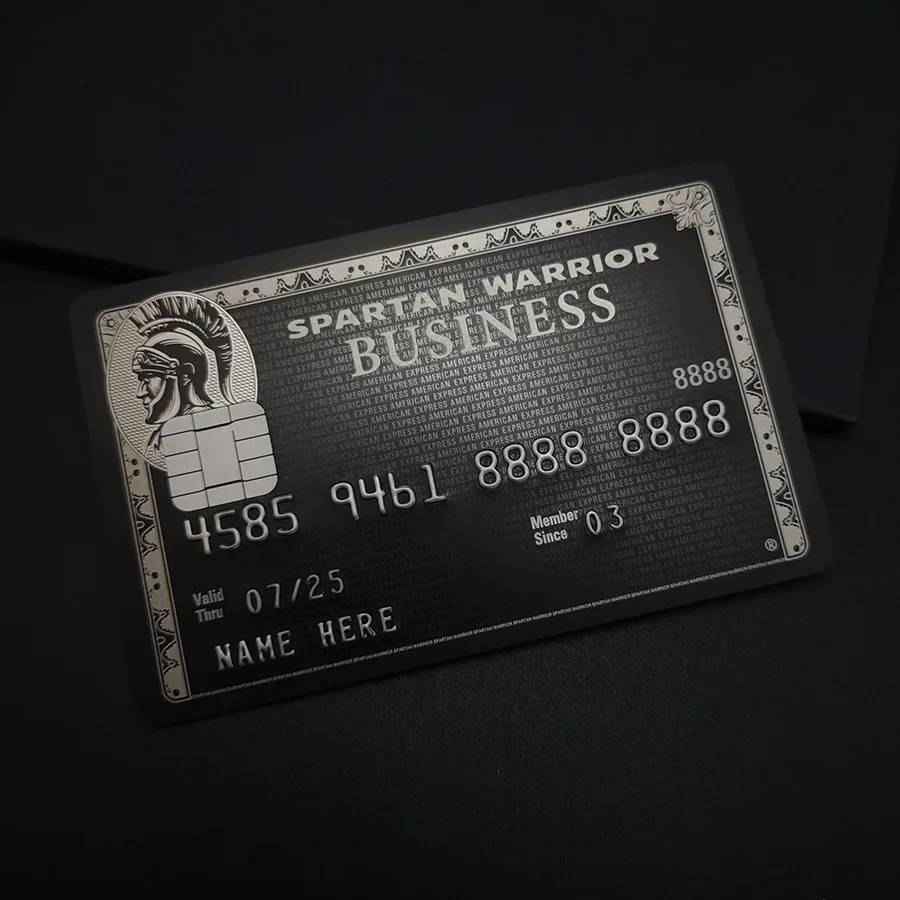 Metal-card-personal-business-card-black-gold-card-design-and-production ...