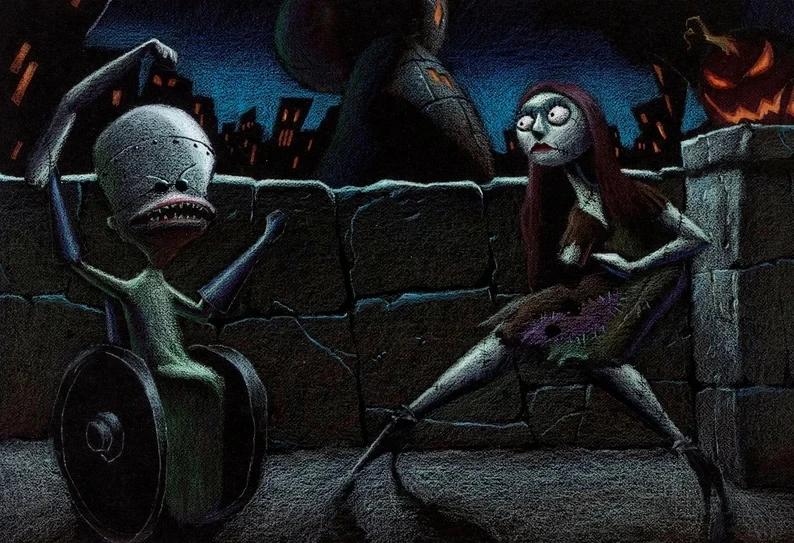 Nightmare Before Christmas Concept Art