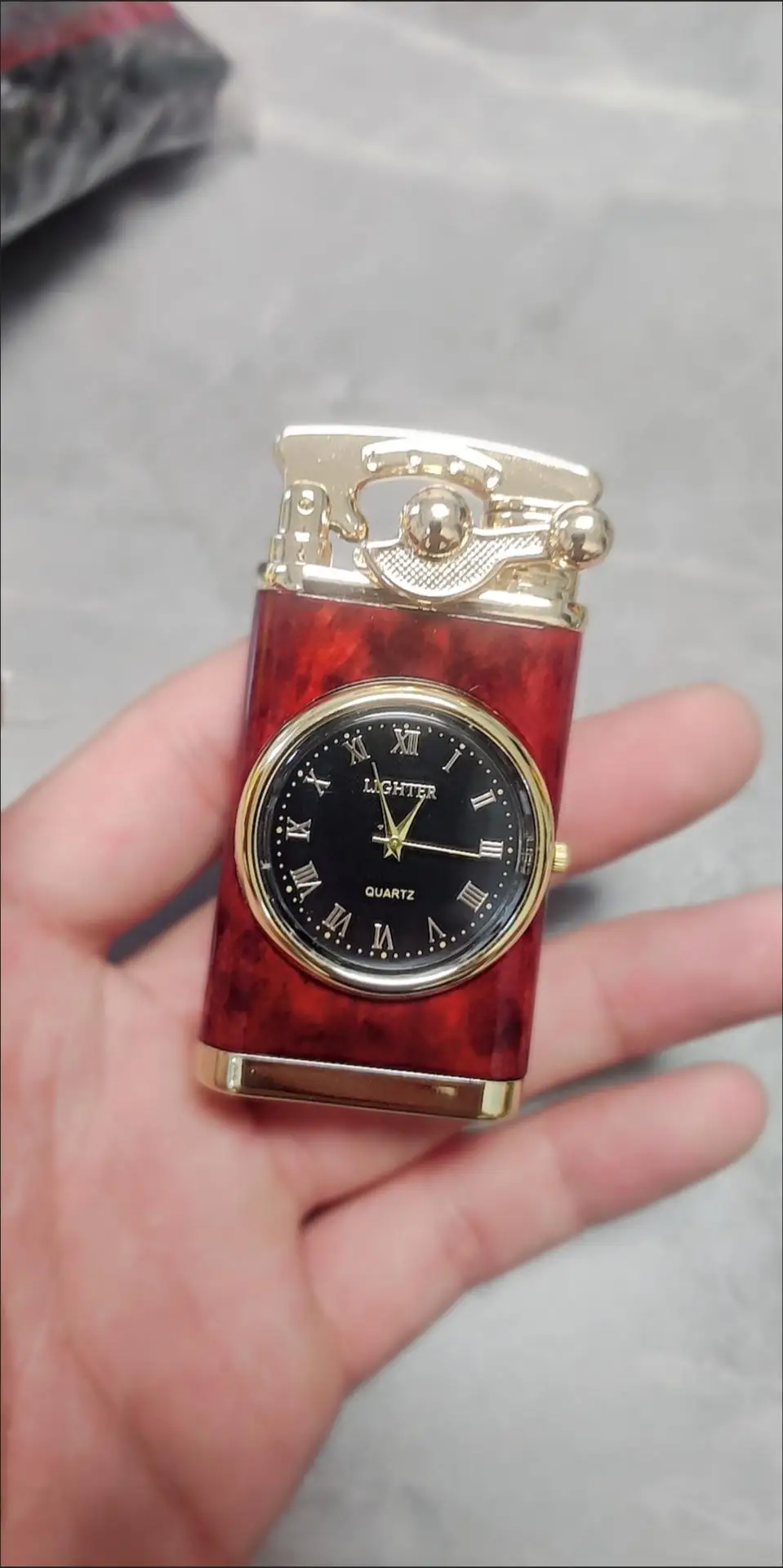 2in1 Elegant Windproof Lighter Watch – Mavigadget