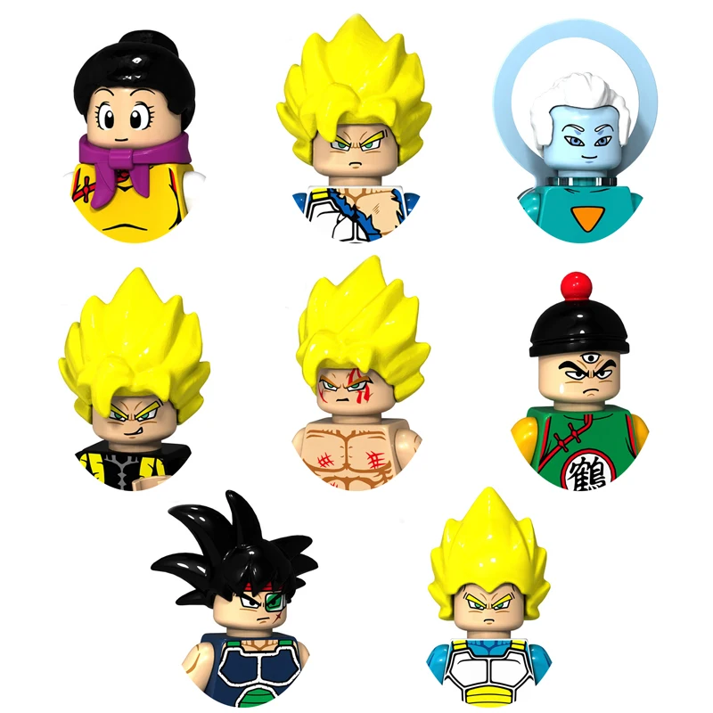 KT1011-Dragon-Ball-Z-Building-Blocks-Goku-Vegeta-Cartoon-Anime-Doll ...