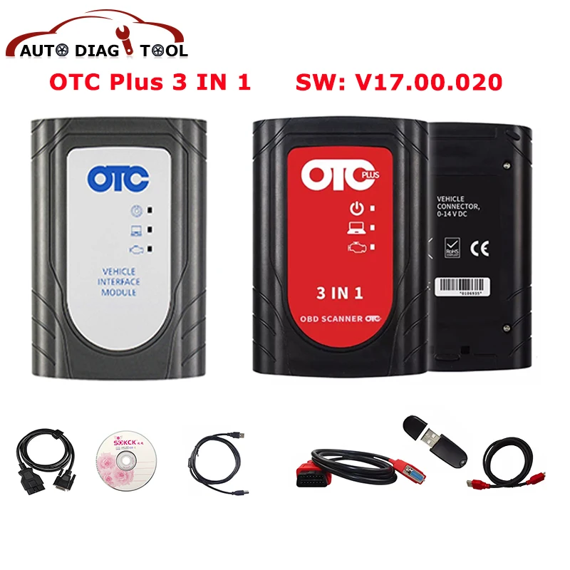 Free V17.00.020 For Lexus/toyota Otc Scanner Gts Tis3 Otc Plus 3 In 1 ...