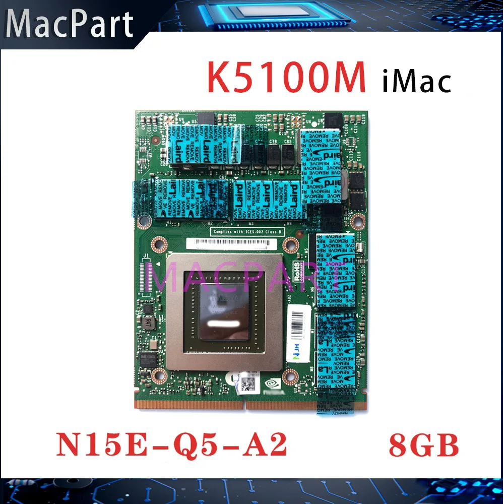 Quadro 애플 아이맥 A1312 27 인치 2010 2011 년용 그래픽 비디오 카드 업그레이드, K5100M GDDR5 ...