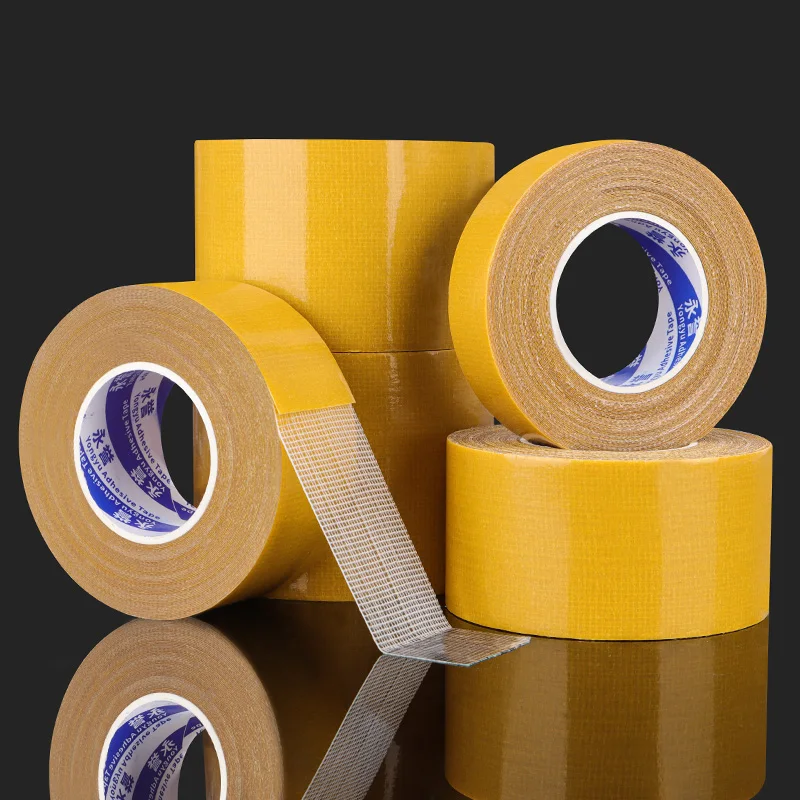 20M-High-Viscosity-Double-Sided-Cloth-Based-Tape-Removable-No-Residue ...