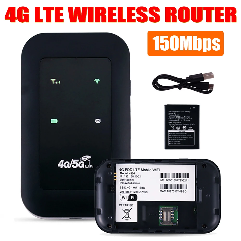 150Mbps-3G-4G-WiFi-Repeater-LTE-Router-WiFi-Amplifier-WiFi-Booster-Long ...