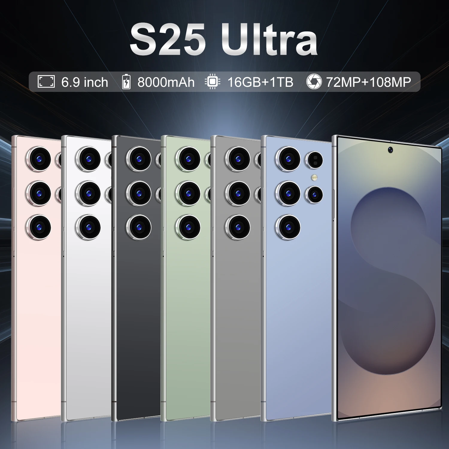 2025 Global version Mobile Phones S25 Ultra 6.9HD Cellphones 22G+2T ...