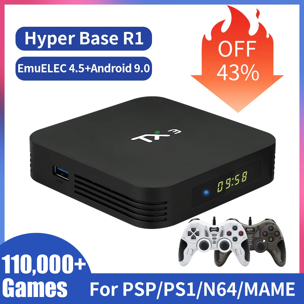 4K Retro Video Game Console TV Game Box 116000+Games 70+Emulators For ...