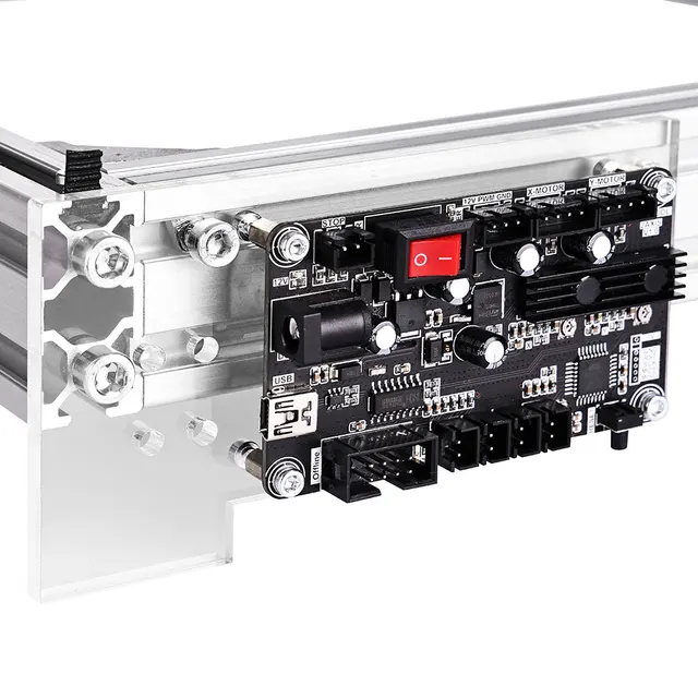 Laser GRBL 2-Axis Control Board USB Port CNC Engraving Machine Control ...