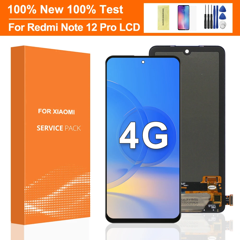 Super-Amoled-Screen-for-Xiaomi-Redmi-Note-12-Pro-4G-2209116AG-Lcd ...