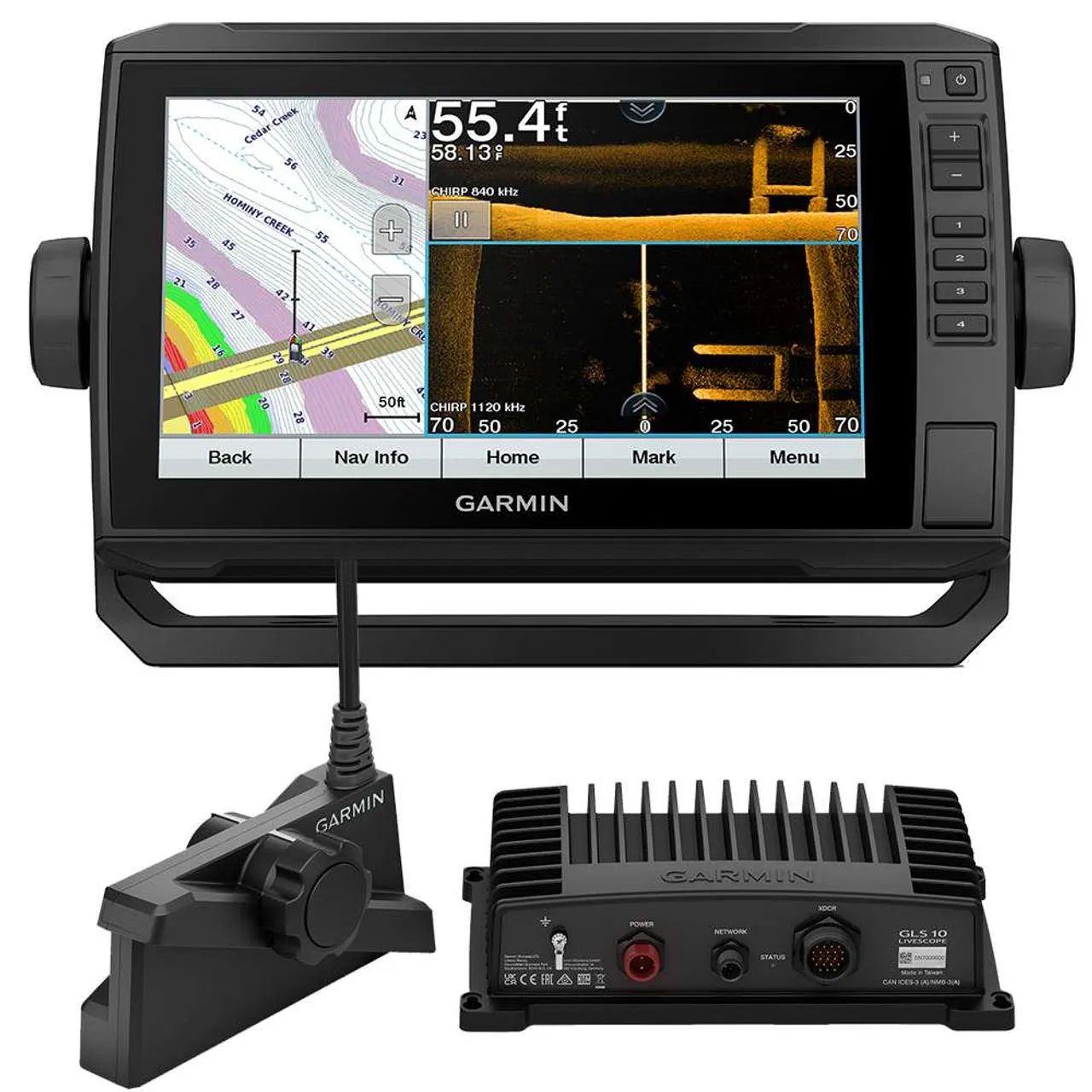 Garmin-Livescope-Plus-LVS34-sistema-com-Echomap-93SV-UHD-Fish-Finder ...