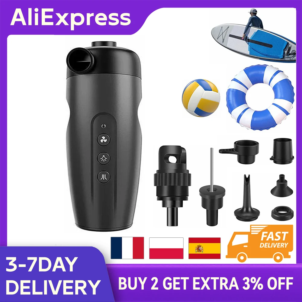 20PSI-Portable-Outdoor-Electric-Inflation-Pump-Wireless-Air-Inflator ...