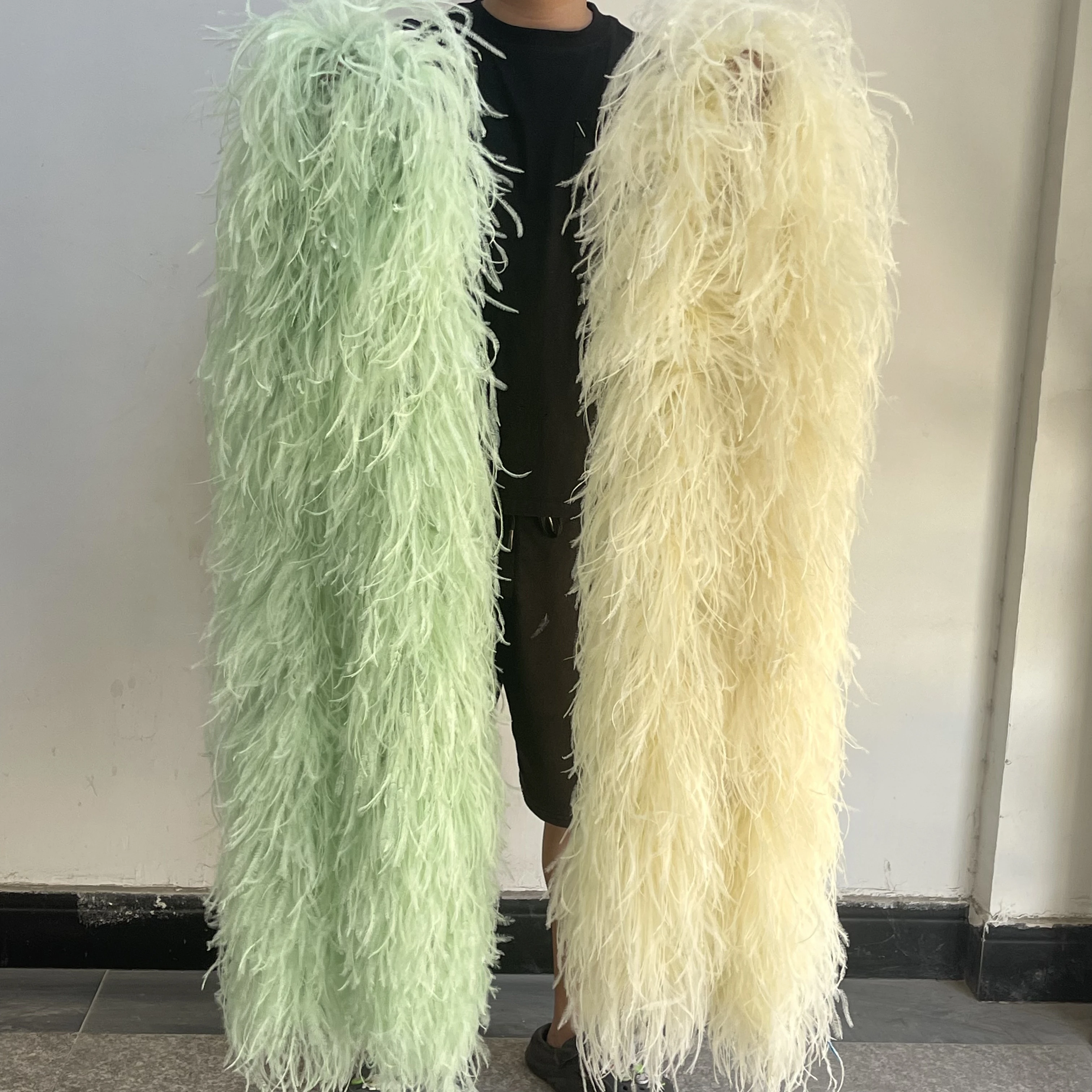 2-to-10Ply-Fluffy-Dyed-Ostrich-Feathers-Boa-1-0-5-2Meter-Plumes-Shawl ...