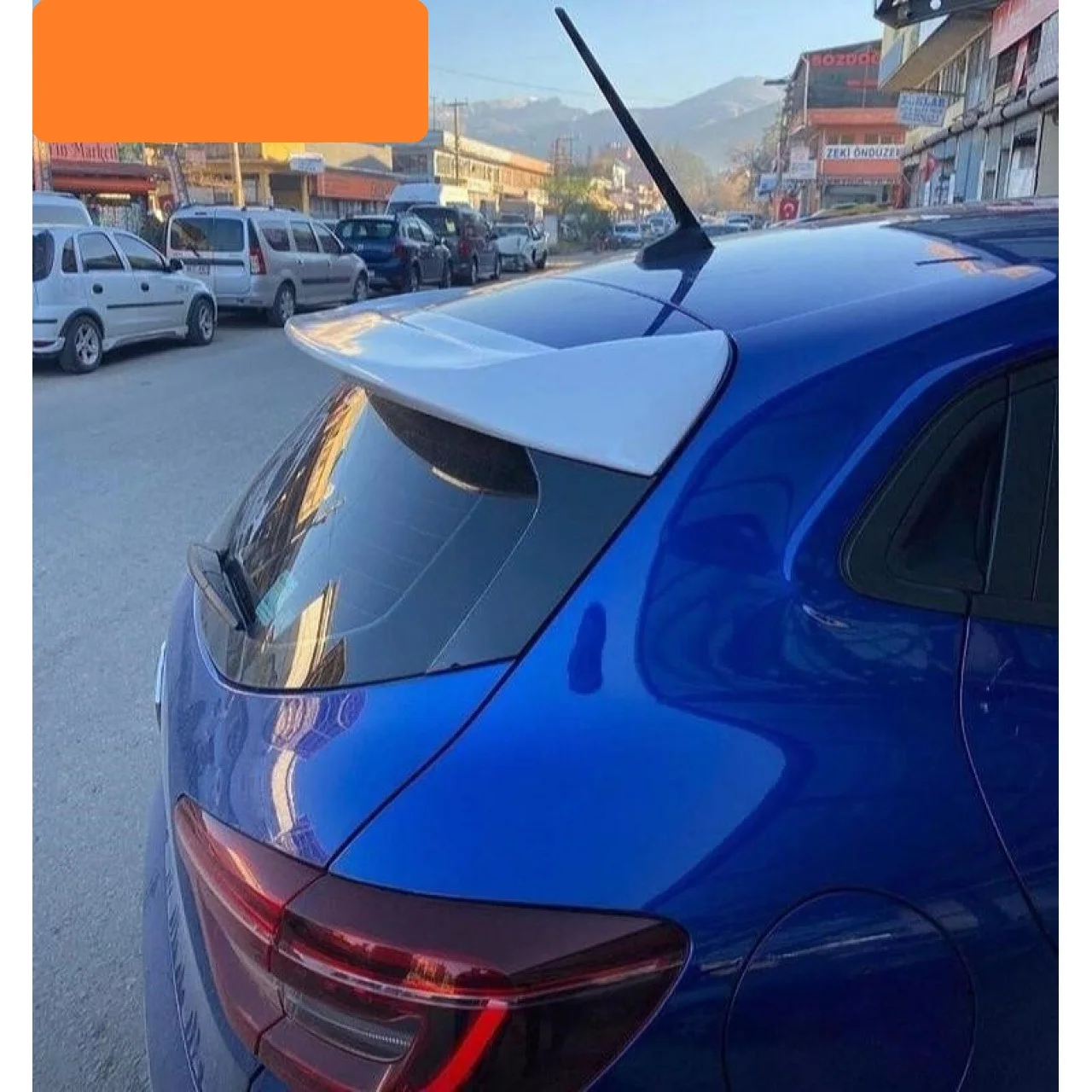 For-Renault-Clio-5-Spoiler-2019-2020-2021-Auto-Accessory-Universal ...