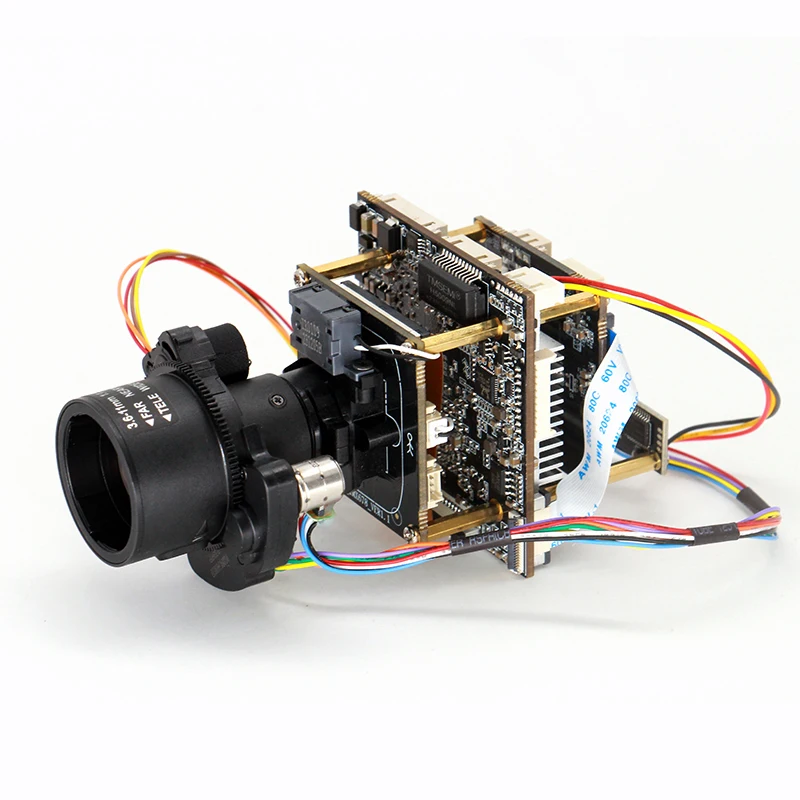 8MP 60fps 4K IP Camera Module 3.6-11mm Autofocus Auto Zoom Lens Gigabit ...