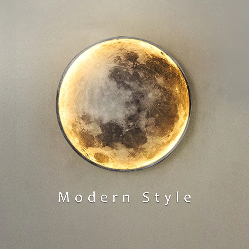 Nordic-LED-Ceiling-Lamp-For-Living-room-Bedroom-Moon-Design-Corridor ...