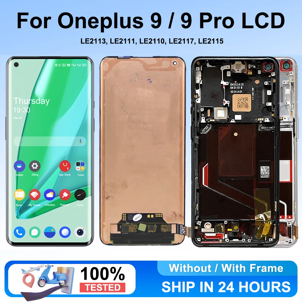 AMOLED-Display-Screen-for-OnePlus-9-LE2113-Replacement-Lcd-Display ...