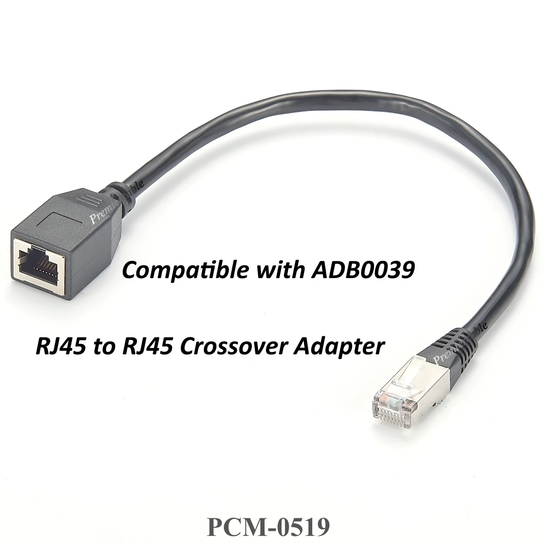 ADB0039 RJ45 to RJ45 Crossover Adapter 8P8C Connector Console Cable for ...