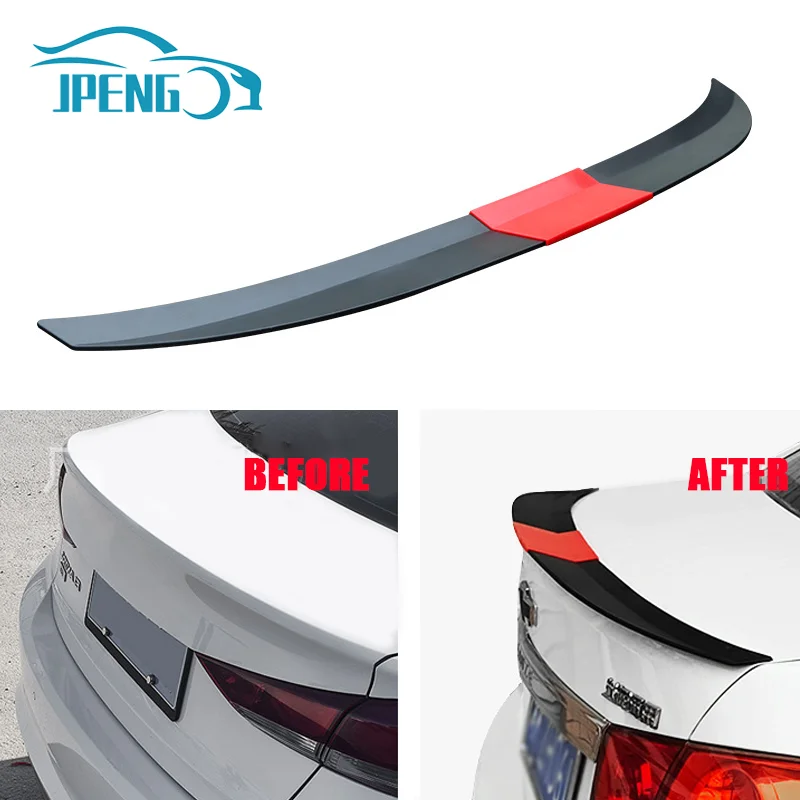 3Pcs-Auto-ABS-Sedan-Roof-Spoiler-Universal-Extension-Airfoil-Trunk-Rear ...