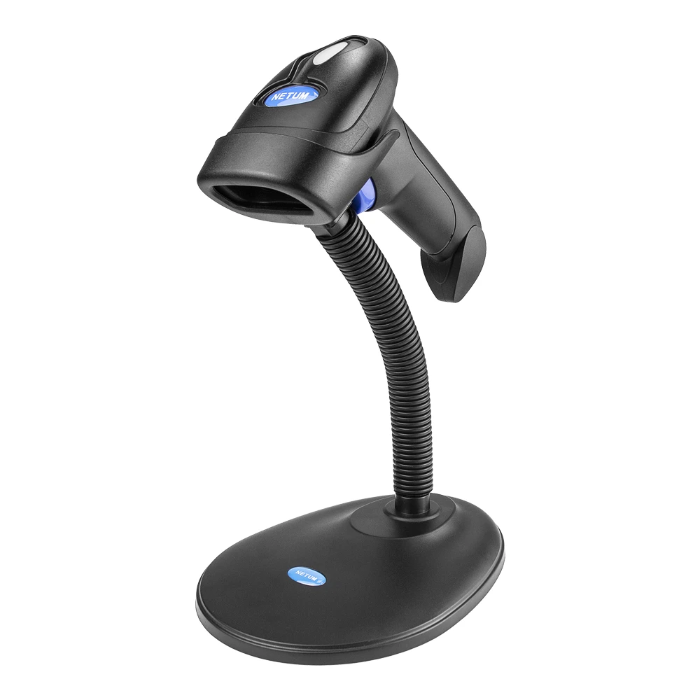 Netum L8s Wireless 2d Barcode Scanner With Stand Automatic Sensing ...