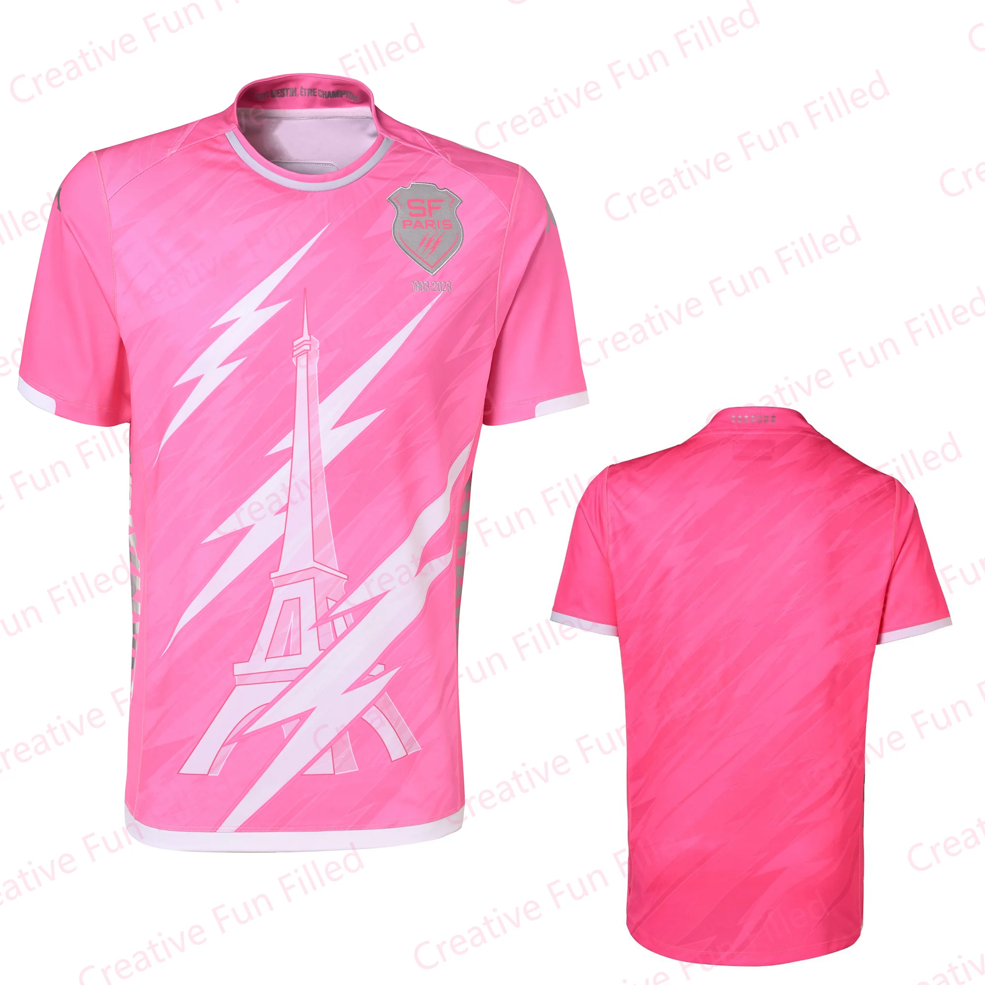 2024-New-Arriavl-Summer-Rugger-Jersey-Stade-Francais-Paris-23-24-Kombat ...