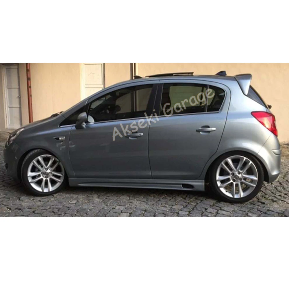 Fit For Opel Corsa D 2007-2013 Rieger Side Skirts Set (plastic)--car ...
