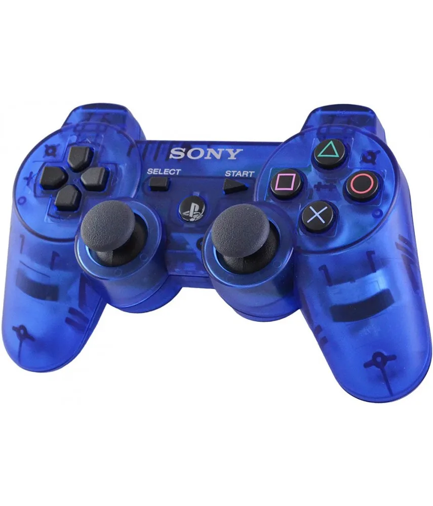 Ps3 Controller Clear Blue
