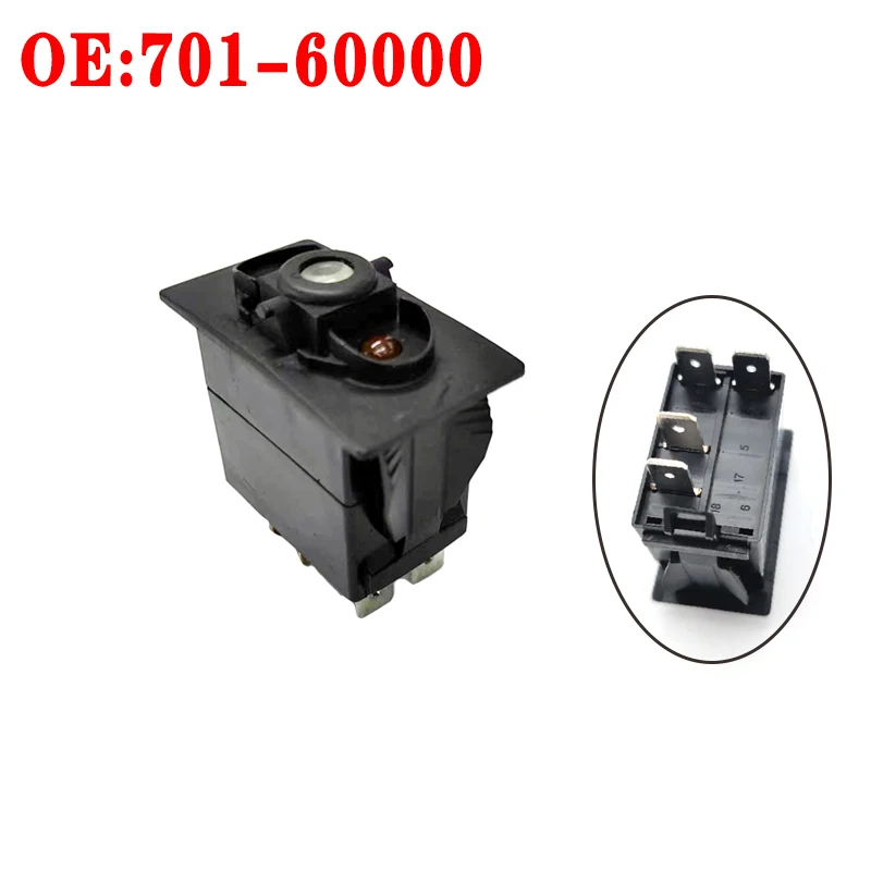 For-JCB-Base-Switch-701-60000-Rocker-Switch-Panel-Button-Element ...