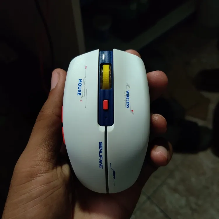 LT-T19 Ergonomic Rechargeable Gaming Mouse USB 2.4G Wireless RGB Light ...