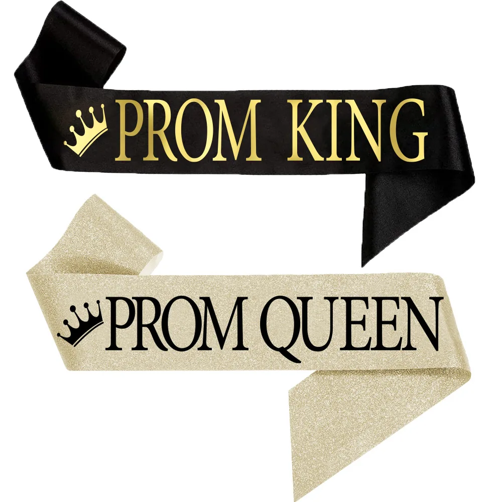 Prom King And Queen Sash