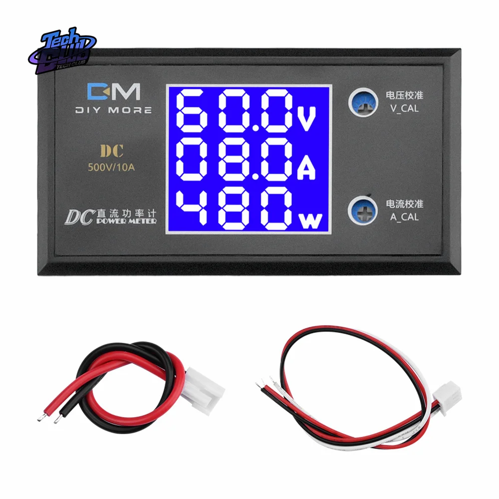 Digital-0-999W-Voltmeter-Ammeter-Wattmeter-Power-Current-Voltage-Meter ...