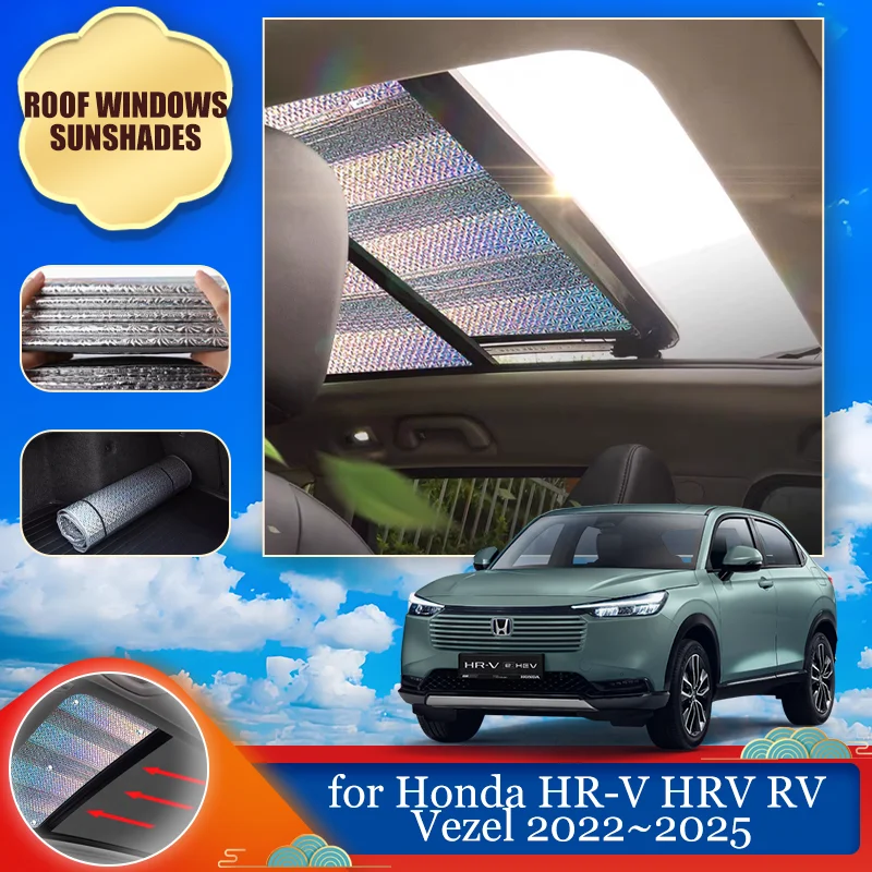Car Sunroof Sunshade for Honda HR-V HRV RV Vezel 2022~2025 2023 Roof ...