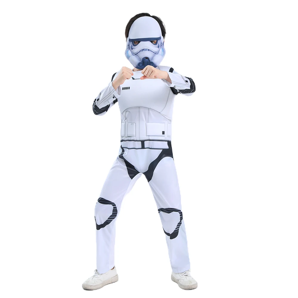 Star Wars Stormtrooper Halloween Party Cosplay Costume For Kids ...
