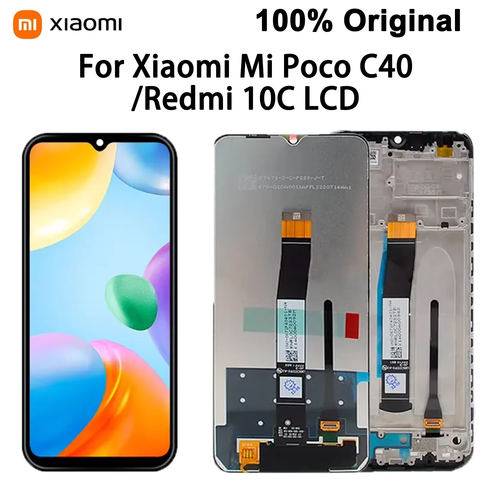 Original Xiaomi Mi Poco C40/Redmi 10C 6.71" LCD Display Touch Screen ...