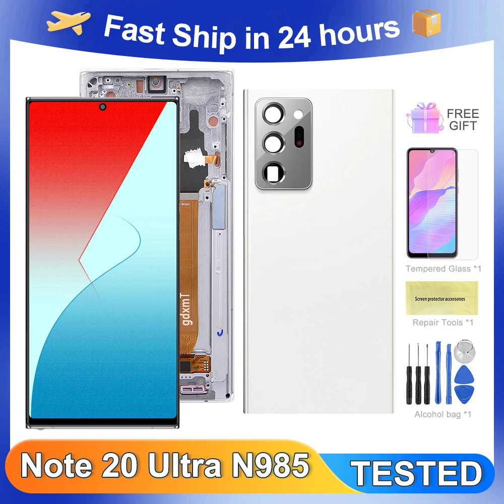 Tested-Note-20-Ultra-For-Samsung-Note20U-N985-N985F-N985U-LCD-Display ...
