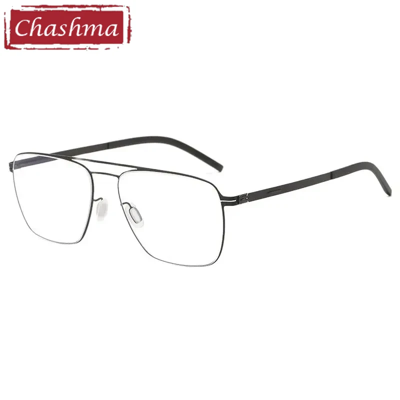 Chashma-Men-Ultra-Thin-Light-Glasses-Frame-Titanium-Wide-Light-Optical ...