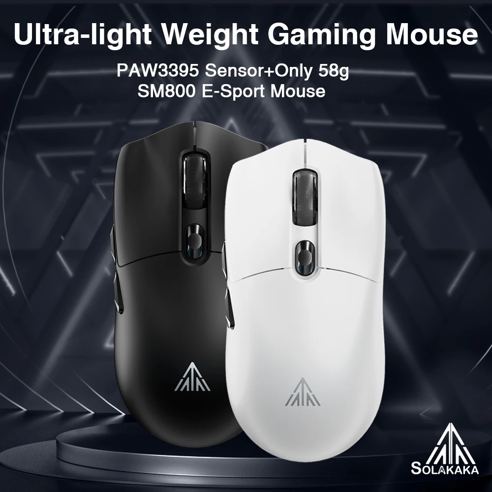 SOLAKAKA-rat-n-inal-mbrico-SM800-2-4-GHz-para-videojuegos-perif-rico ...