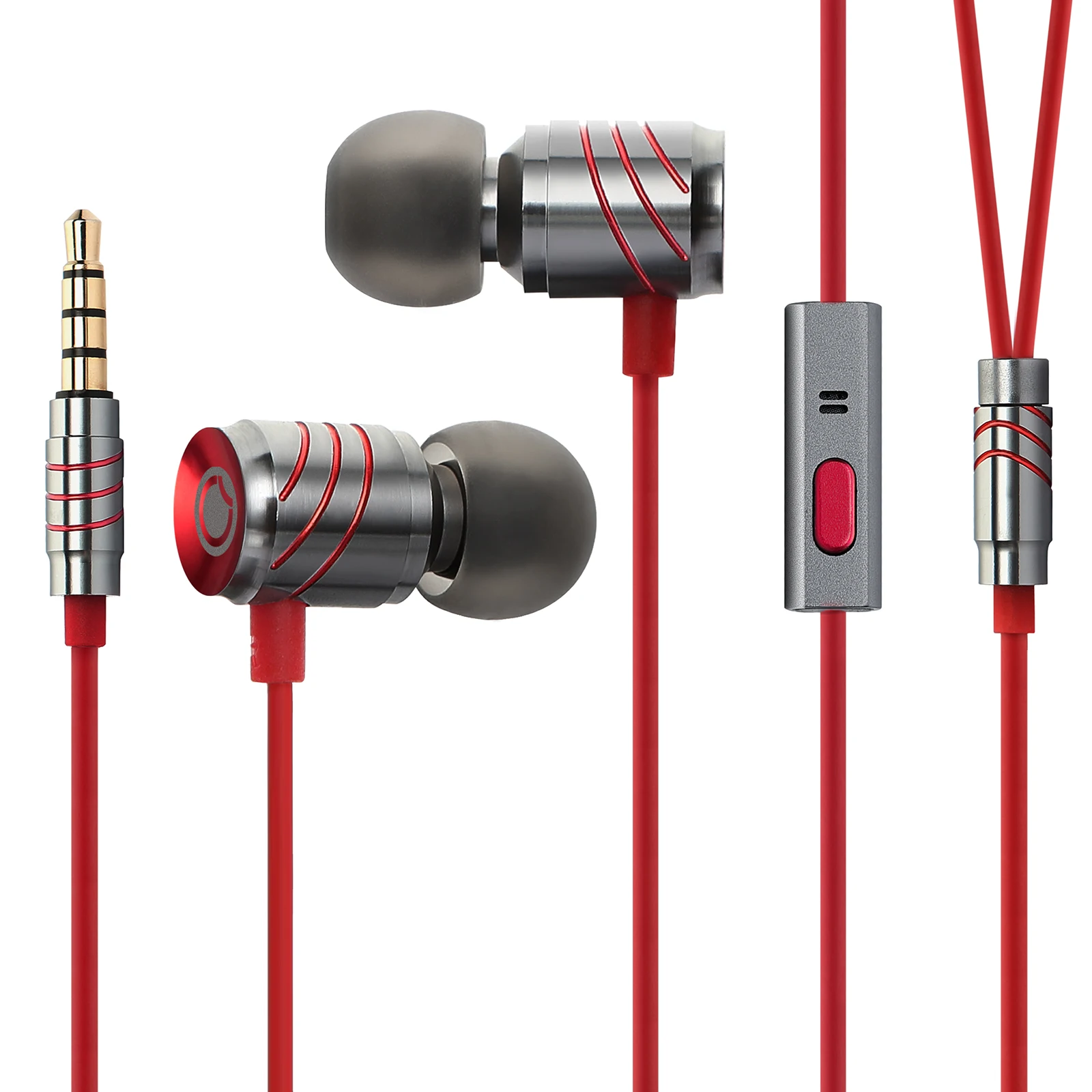 GGMM C800 Earphone With Microphone for Phone HiFi Earphone fone de ...