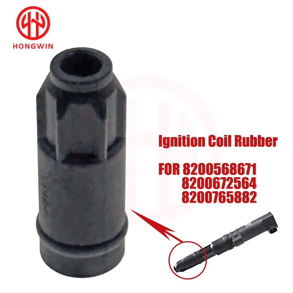 Spark-Plug-Cap-Connector-Ignition-Coil-Rubber-Boot-For-Renault-Opel ...