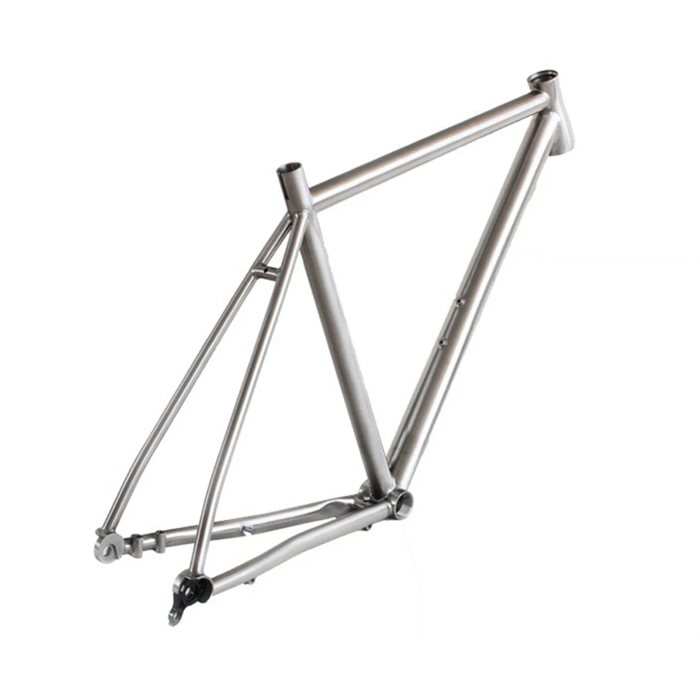 Titanium-Bike-Frame-with-Disc-Brake-Inner-Cable-Dropout-Bicycle ...
