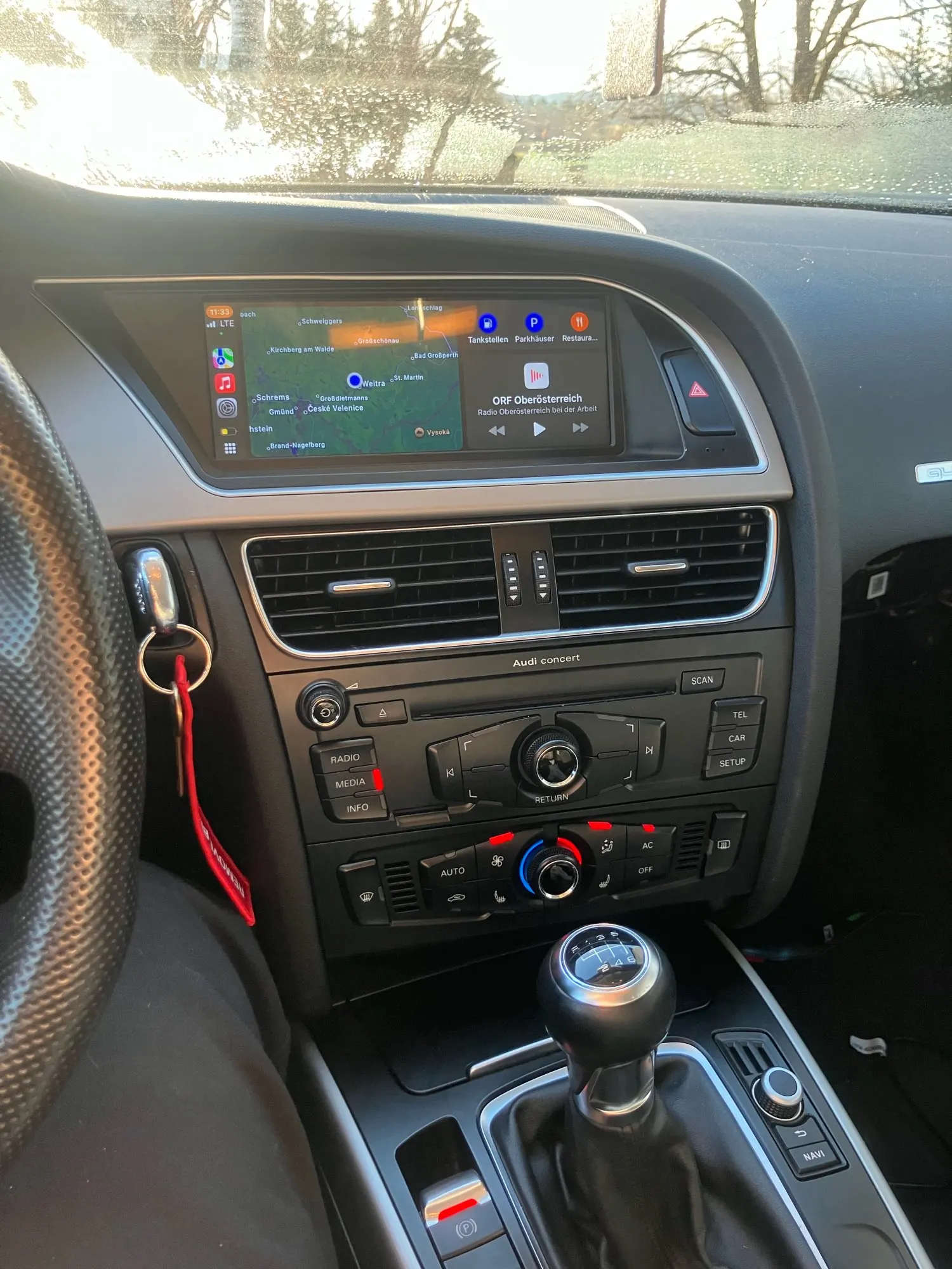 For AUDI A5 S5 2008-2016 CarPlay Android 12 Car Multimedia IPS Screen ...