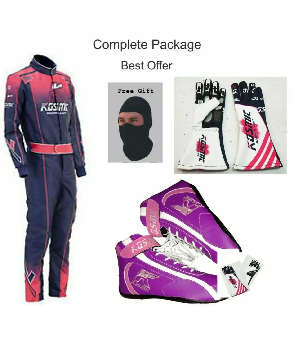 Go Kart Race Suit KOSMIC Driver 2020 CIK/FIA Level-2 with free Gifts ...