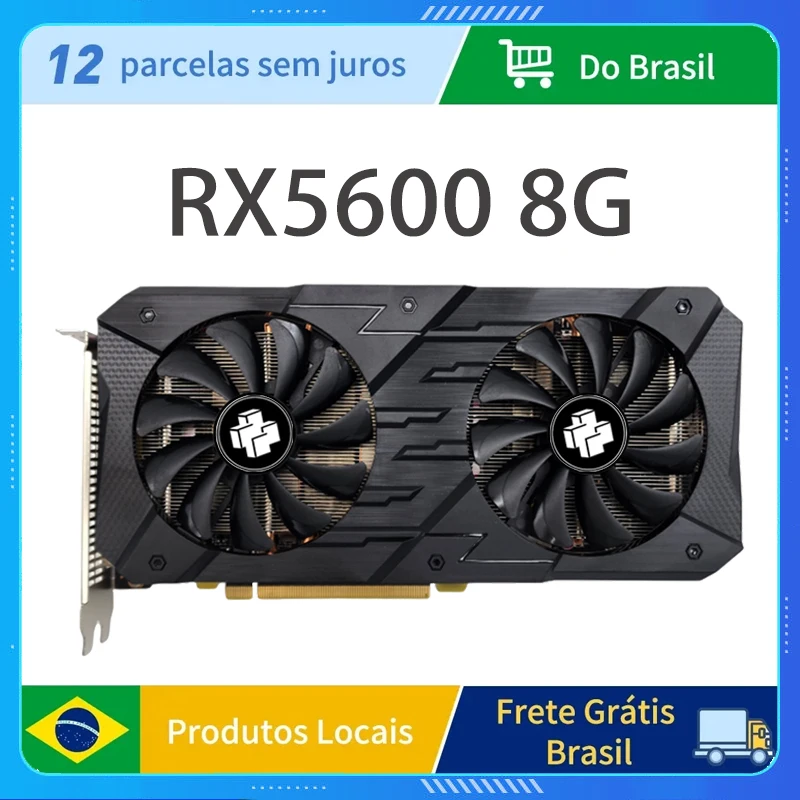 MOUGOL-AMD-Placa-de-v-deo-OEM-Radeon-RX-5600-6GB-GPU-GDDR6-192Bit-PCIE ...