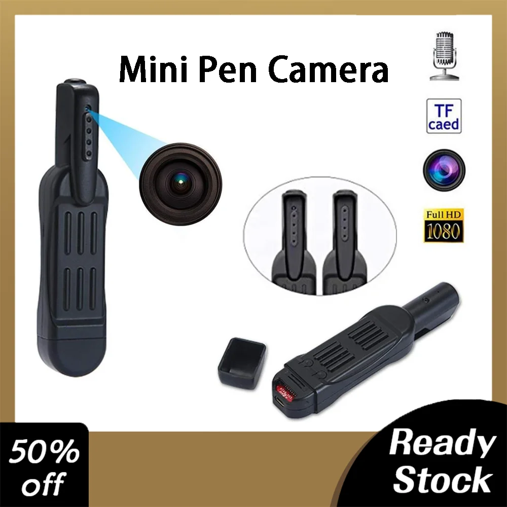 HD 1080P T189 Mini Pen Camera Body Wearable DV Recorder Rechargeable ...