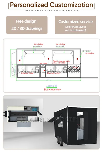 Food Trailer Layout