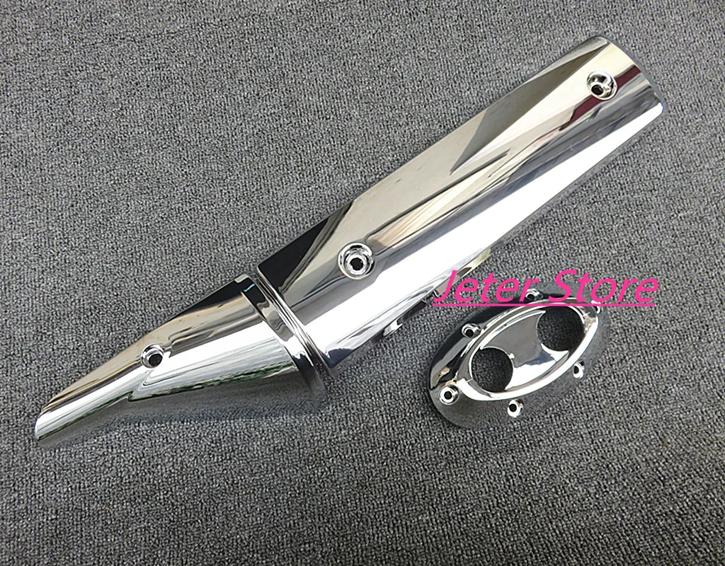 Silverwing-600-FJS600-Muffler-Cover-2005-2007-Silver-Wing-600-FJS400 ...