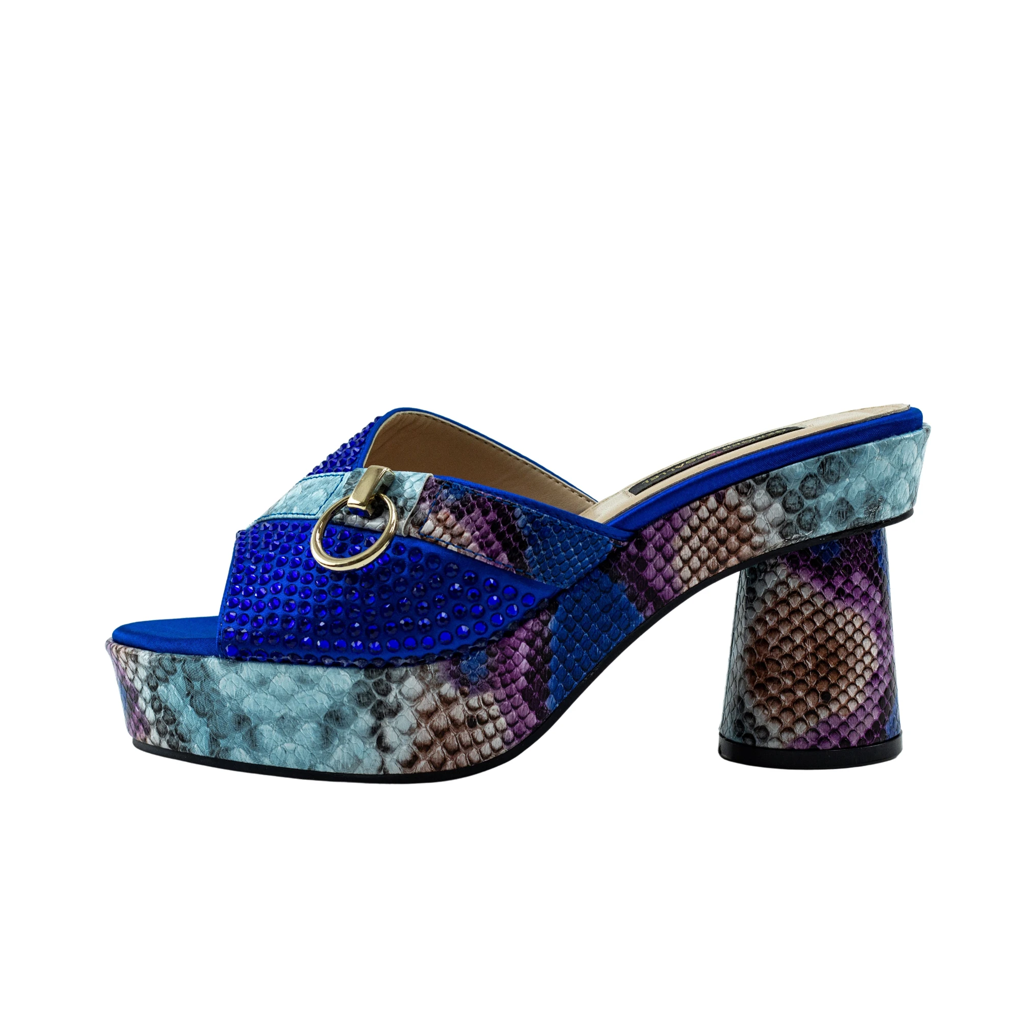 Top Brand Designer Mules Geriger Gegallel High Heels for Women Lady ...