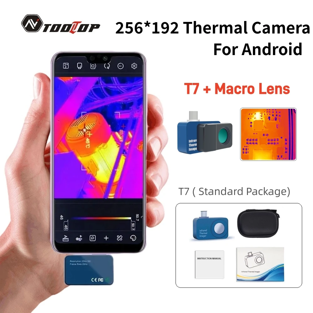 TOOLTOP-T7-Mini-Thermal-Imager-256-192-25Hz-Type-c-Android-Thermal ...