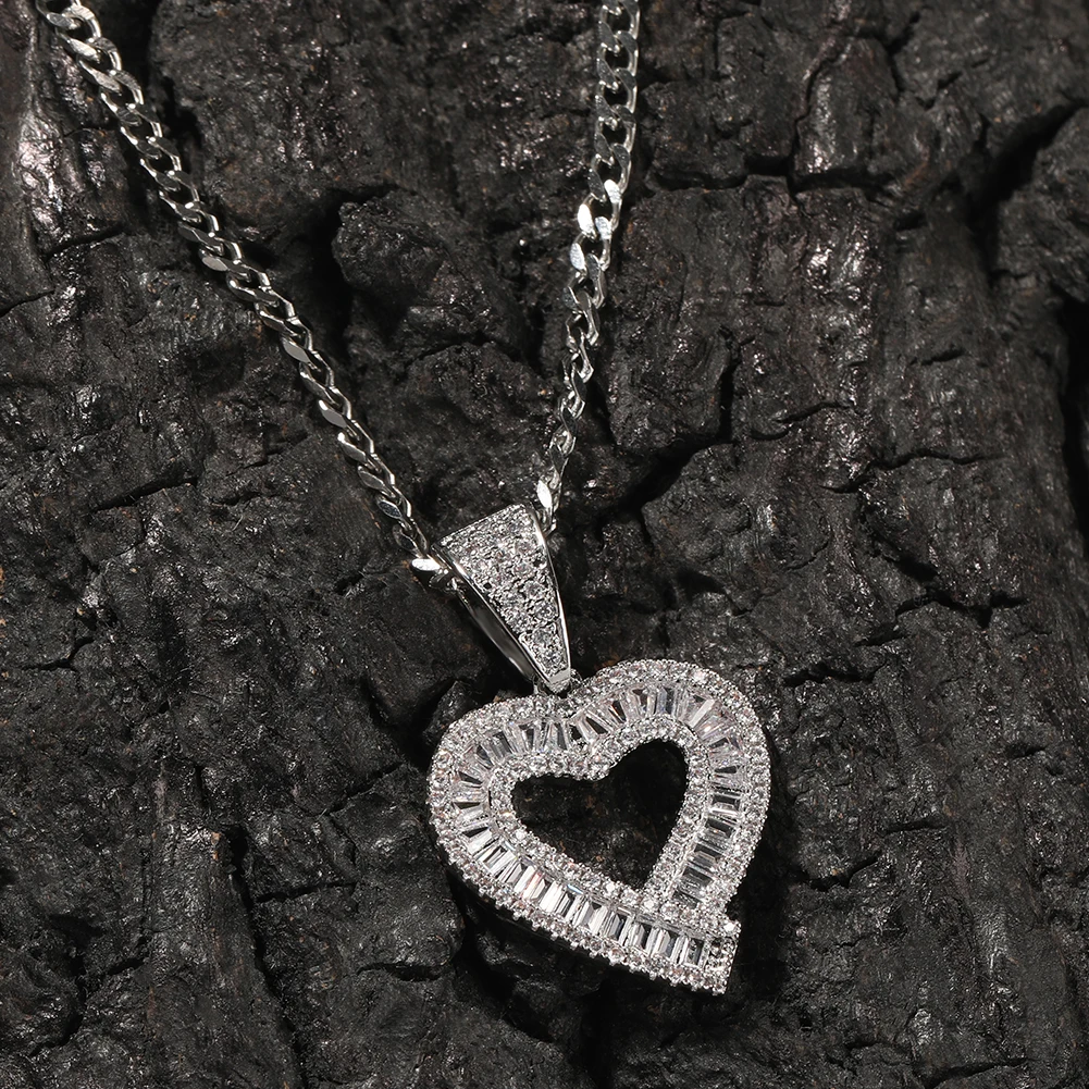 Diamond Heart Necklace In Box