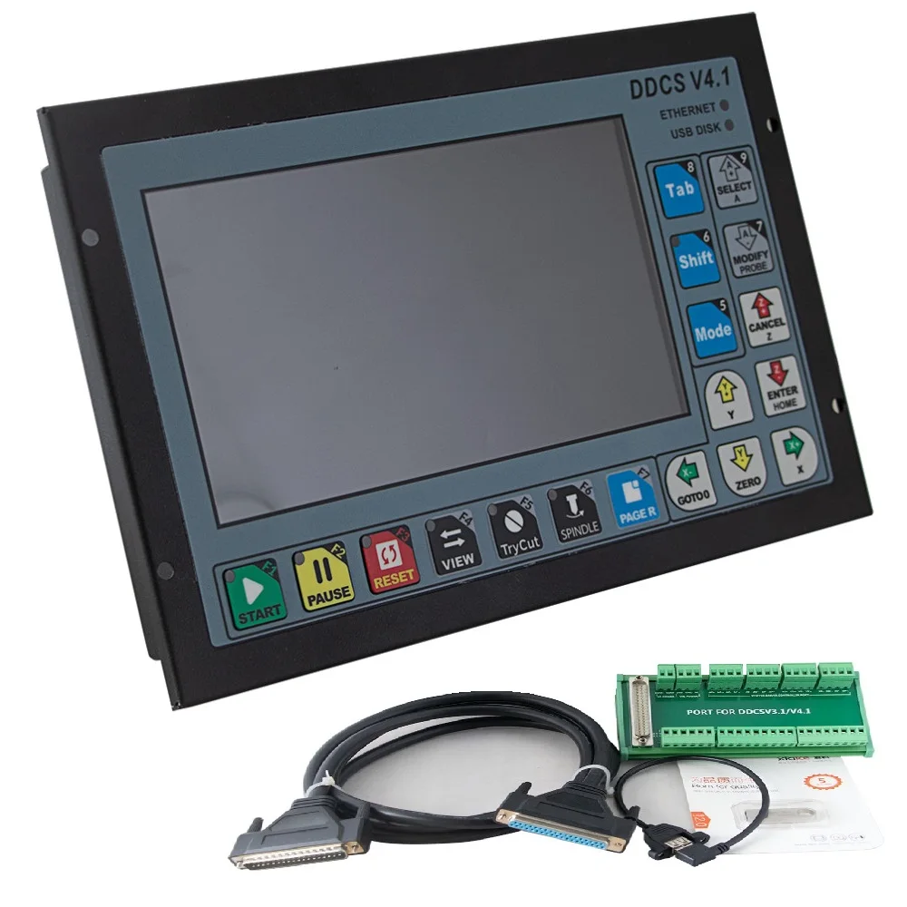 Newest Ddcs V4.1 4 Axis Cnc Standalone Offline Motion Controller G Code ...